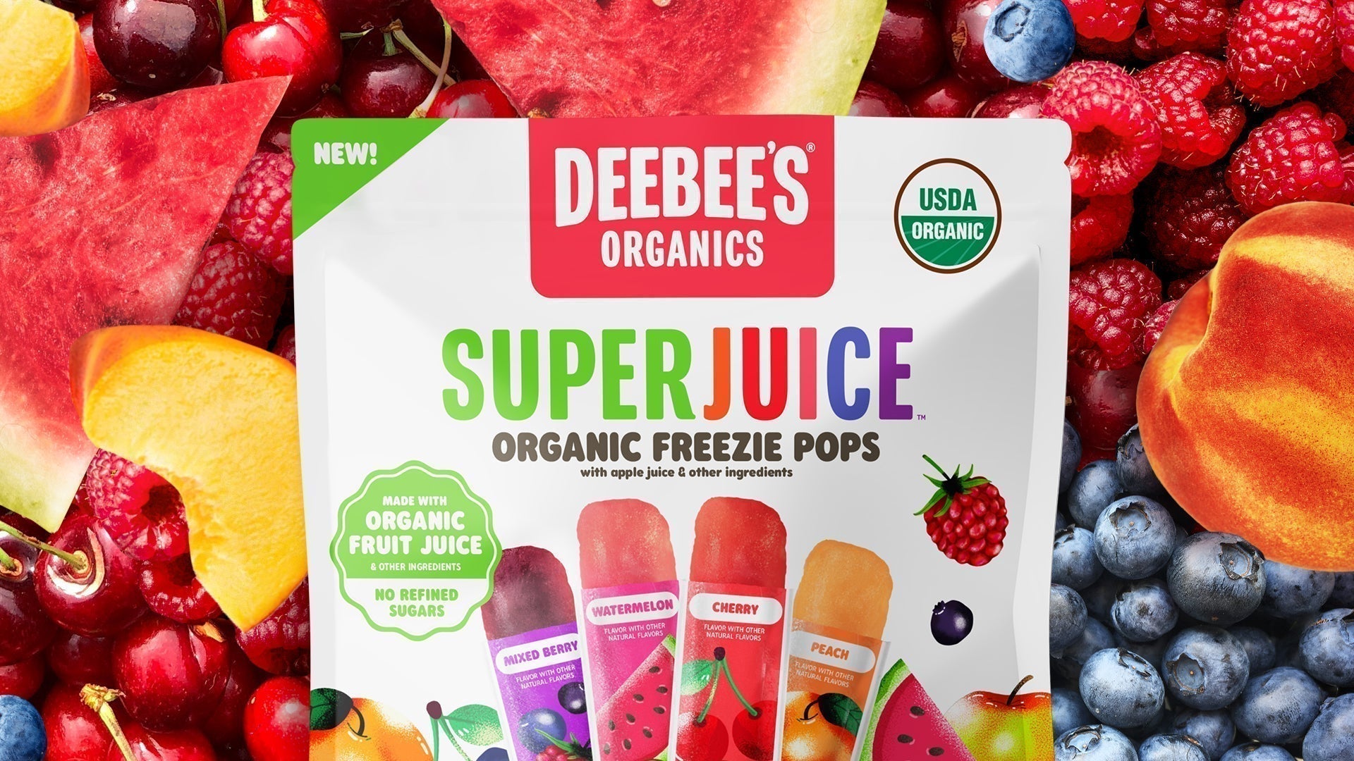 Meet SuperJuice Freezies: The Juiciest New Flavors! – DeeBee's Organics