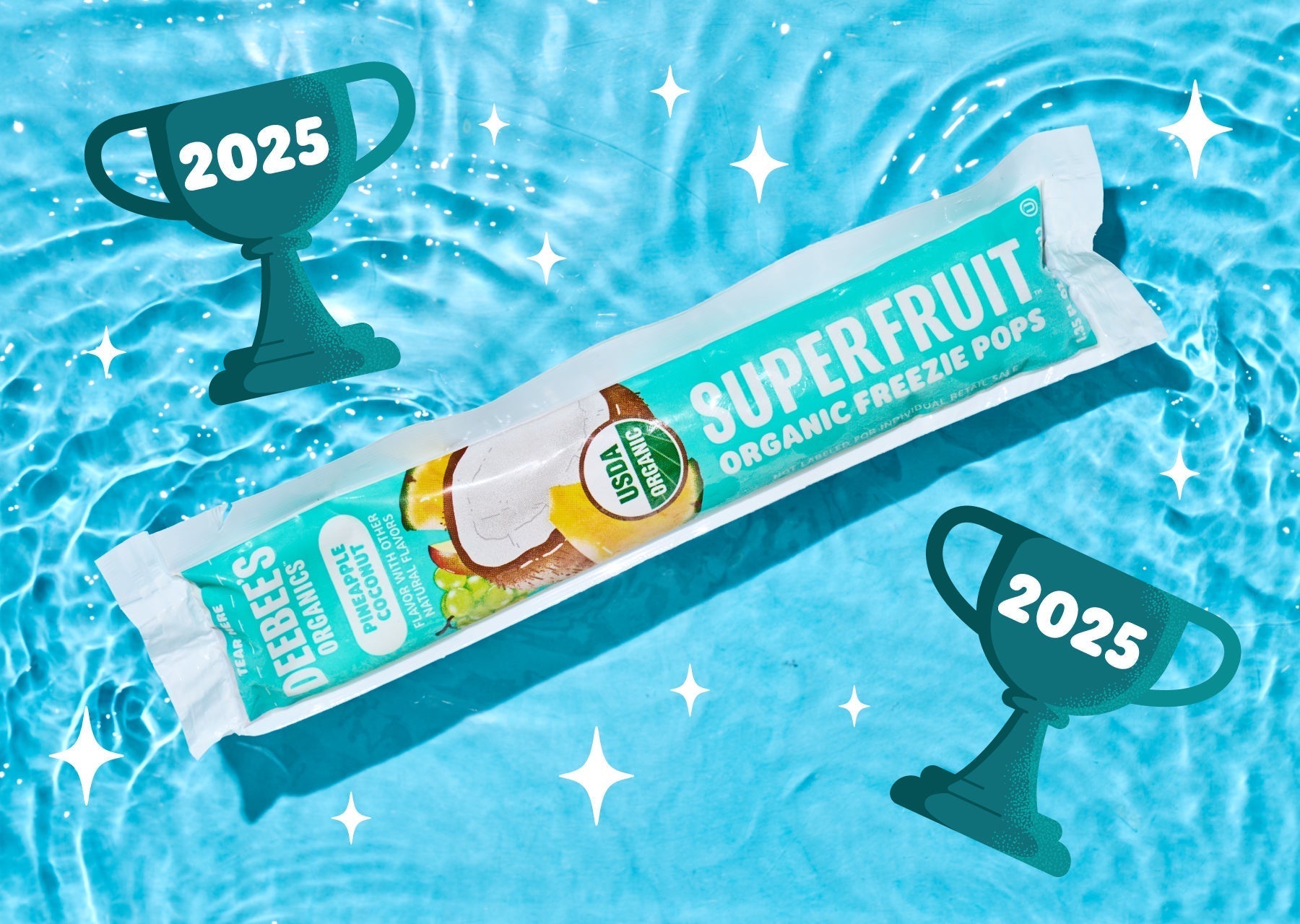 Celebrate Pina Colada Day With Our Fan-Favorite Freezie – DeeBee's Organics