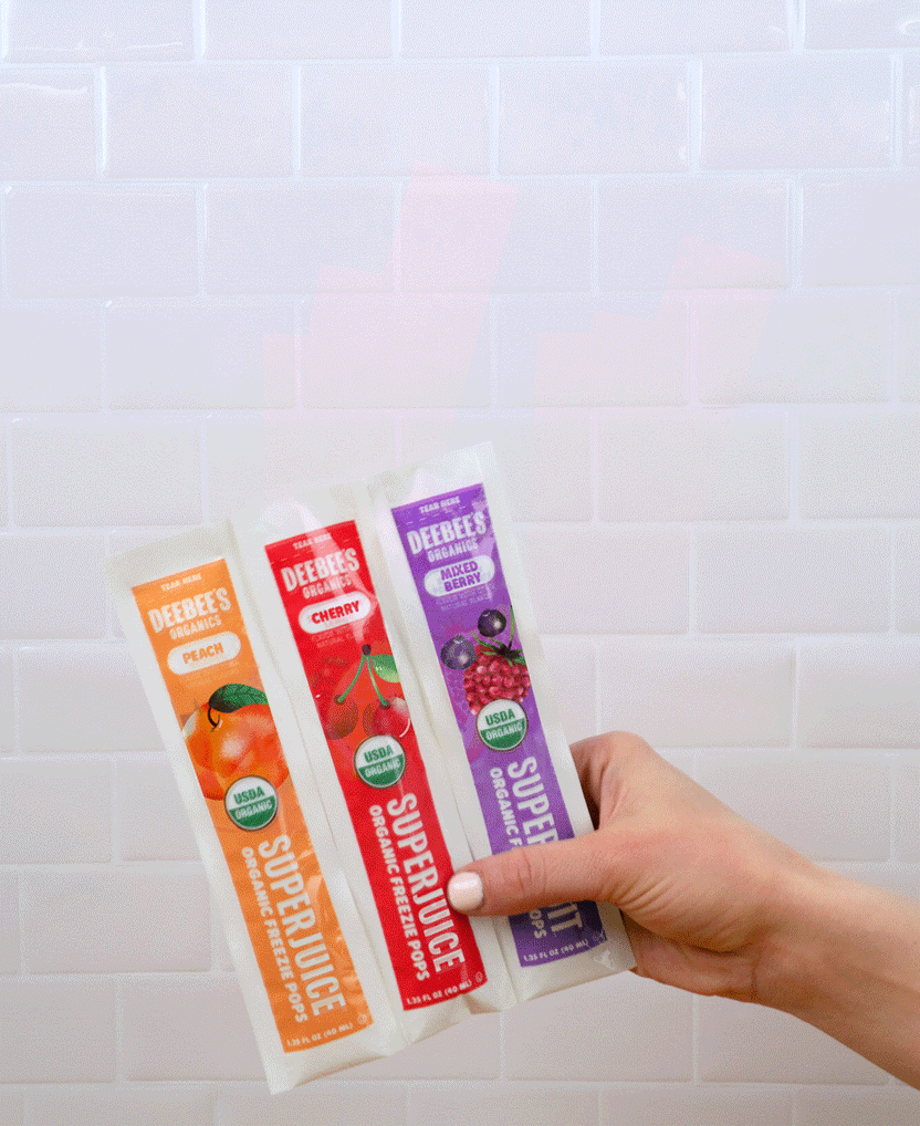 SuperJuice Freezie Pops – DeeBee's Organics