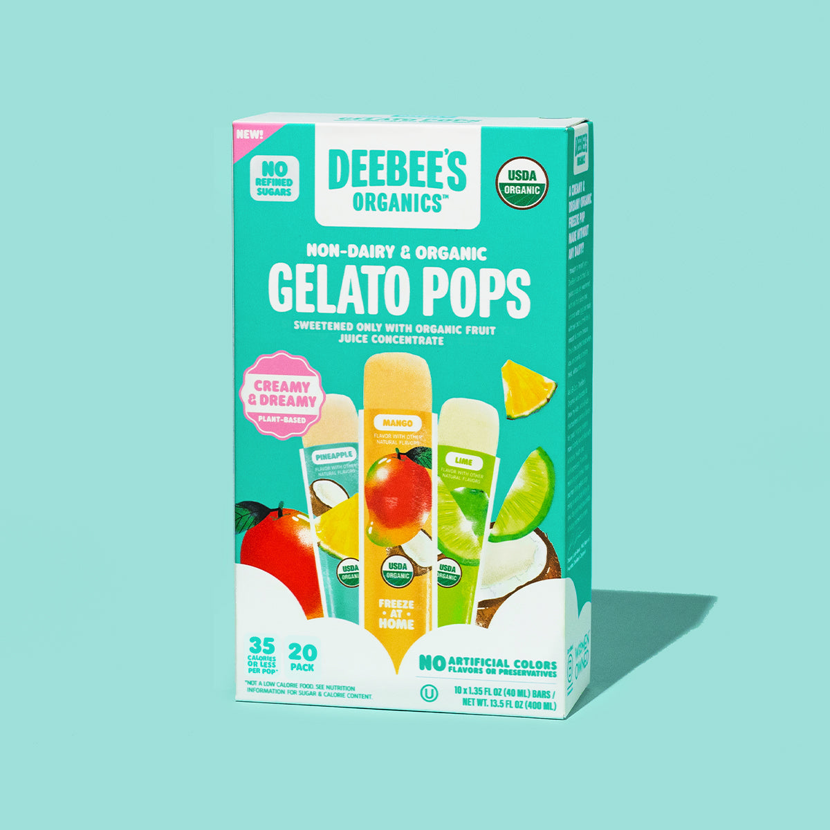 Gelato Pops – DeeBee's Organics